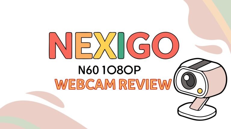 NexiGo N60 1080P Webcam Review: That Actually Works